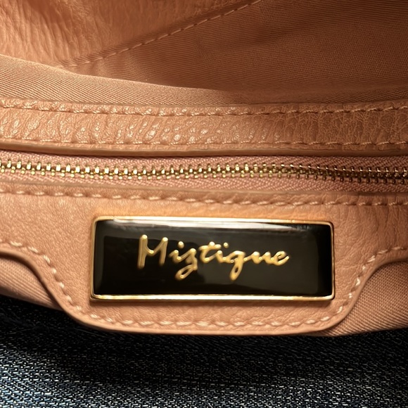 Miztique | Bags | Miztique Taupe And Light Pink Shoulder Bag | Poshmark